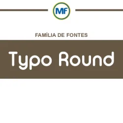 Typo Round Bold: Baixar Fonte Grátis | MaisFontes