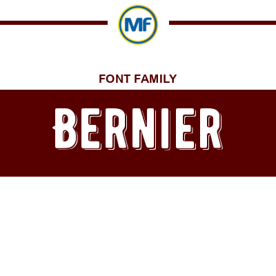 Download Bernier Fonts | MaisFontes
