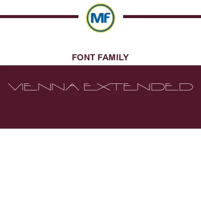 Download Vienna Extended Fonts | MaisFontes