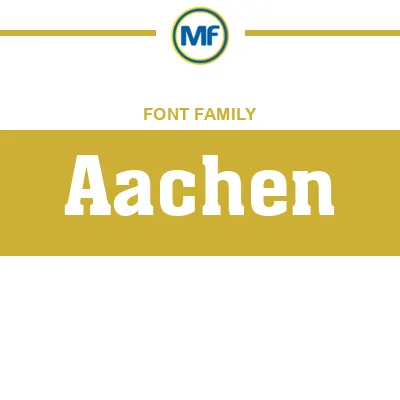 Download Aachen Fonts | MaisFontes