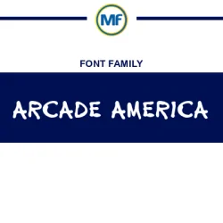 Arcade America Bold: Free Font Download | MaisFontes