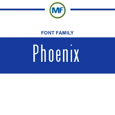 Phoenix Font Family: Download Free | MaisFontes
