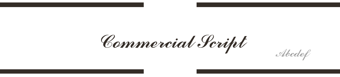 Commercial Script BT: Free Font Download | MaisFontes