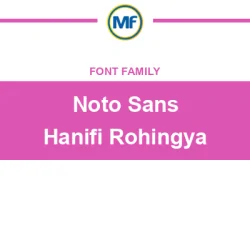 Noto Sans Hanifi Rohingya Bold: Free Font Download | MaisFontes