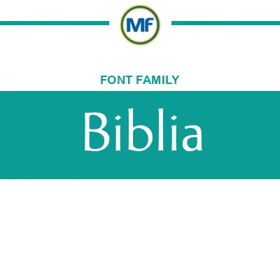 Download Biblia Fonts | MaisFontes