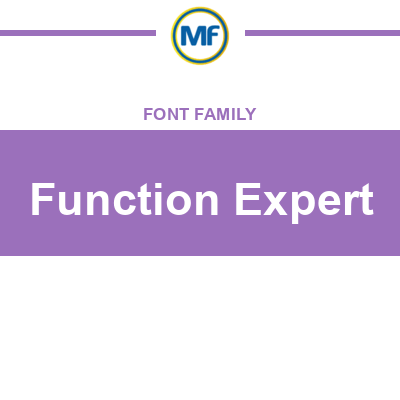 Download Function Expert Fonts | MaisFontes