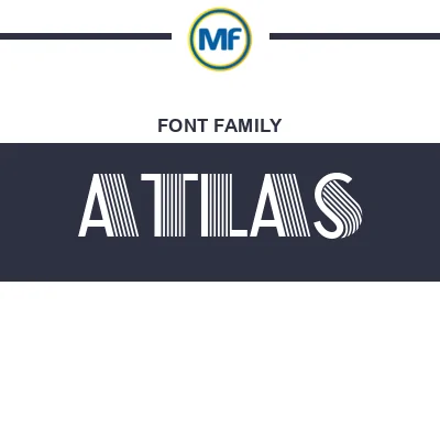 Atlas Font Family: Free Download | MaisFontes