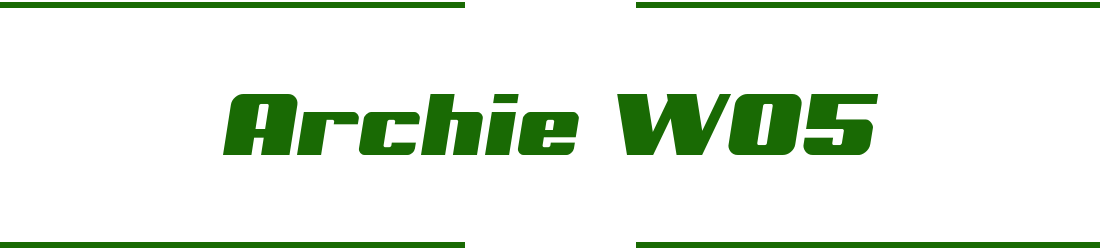 Archie W05 Regular: Free Font Download | MaisFontes