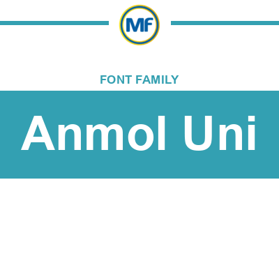 Download Anmol Uni Fonts | MaisFontes