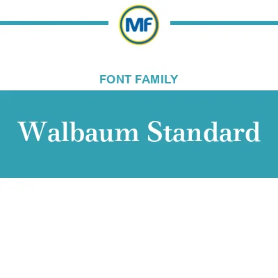 Download Walbaum Standard Fonts | MaisFontes