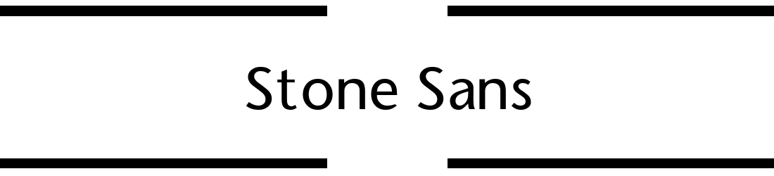 Stone Sans SemiBold Font: Free Download | MaisFontes