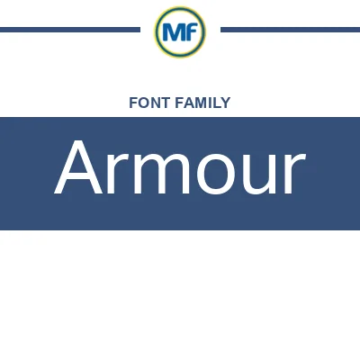 Download Armour Fonts | MaisFontes
