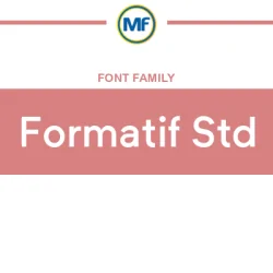 Formatif Std Bold: Free Font Download | MaisFontes