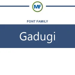 Gadugi: Download Free Font | MaisFontes