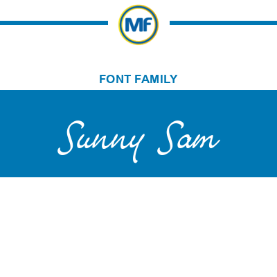 Download Sunny Sam Fonts | MaisFontes