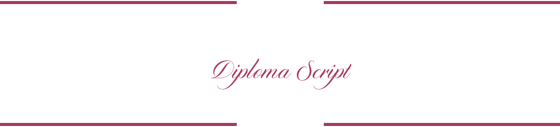 Diploma Script Pro Font: Free Download | MaisFontes
