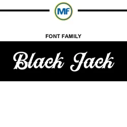 Black Jack Script: Free Font Download | MaisFontes