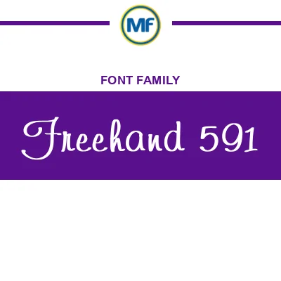 Download Freehand 591 Fonts | MaisFontes