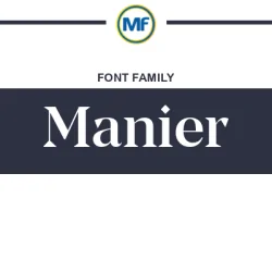 Manier Bold Font: Free Download | MaisFontes