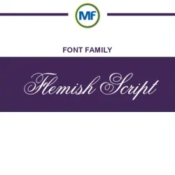 Flemish Script II Std: Free Font Download | MaisFontes