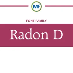 Radon D DemiBold: Free Font Download | MaisFontes