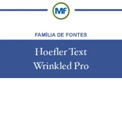 Hoefler Text Wrinkled Pro Italic: Baixar Fonte Grátis | MaisFontes