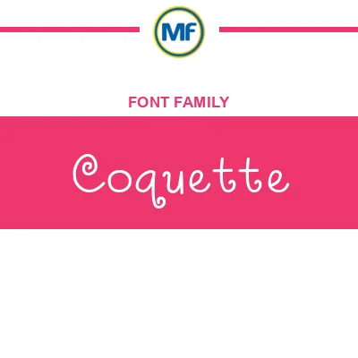 Download Coquette Fonts | MaisFontes