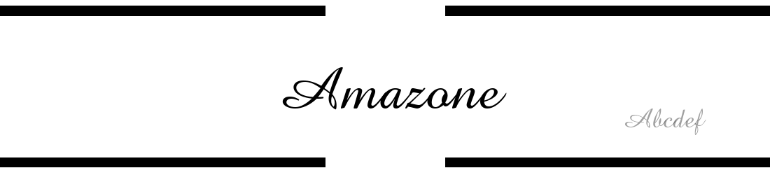 Amazone BT Font: Free Download | MaisFontes