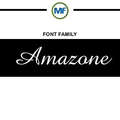 Download Amazone Fonts | MaisFontes