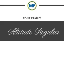 Altitude Regular Font: Free Download | MaisFontes
