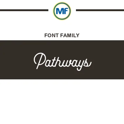 Download Pathways Fonts | MaisFontes