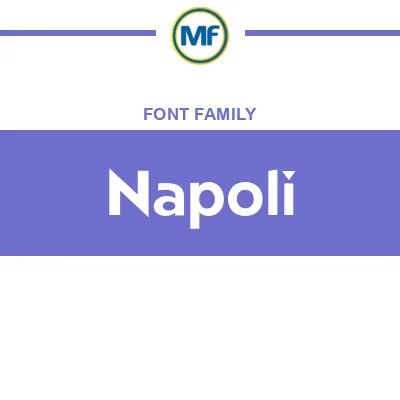 Napoli Font Family: Free Download | MaisFontes