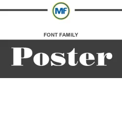 Poster Black Font: Free Download | MaisFontes