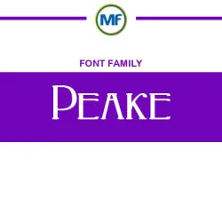 Peake Squat Bold: Free Font Download | MaisFontes
