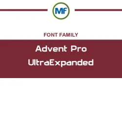 Advent Pro UltraExpanded Bold: Free Font Download | MaisFontes