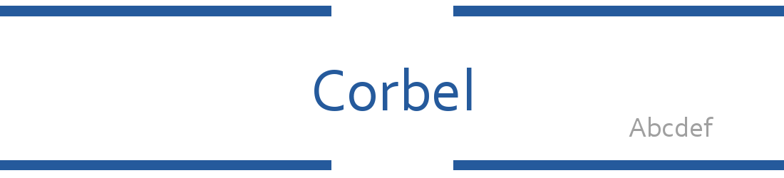 Corbel Light: Download Free Font | MaisFontes