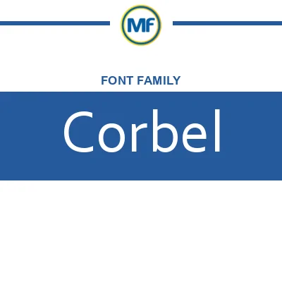 Download Corbel Fonts | MaisFontes