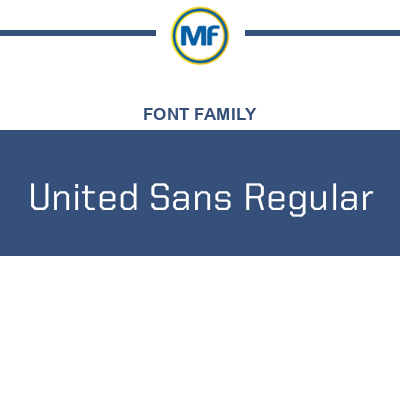Download United Sans Regular Fonts | MaisFontes