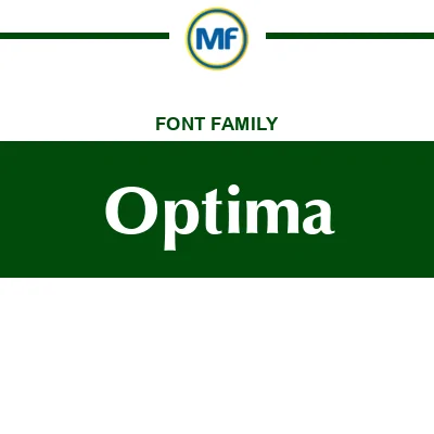 Download Optima Fonts | MaisFontes