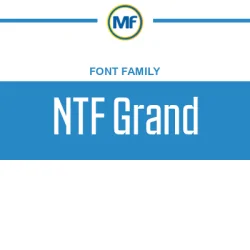 NTF Grand Bold Font: Free Download | MaisFontes