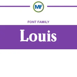 Louis Bold: Free Font Download | MaisFontes
