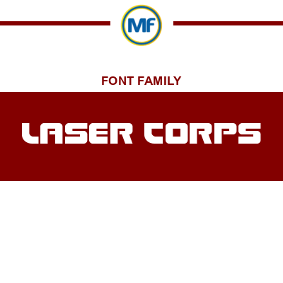Download Laser Corps Fonts | MaisFontes