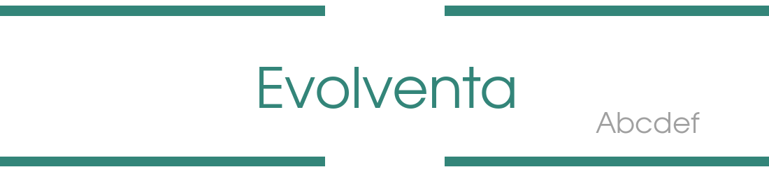 Evolventa Font: Free Download | MaisFontes