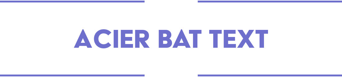 Acier BAT Text Solid Font: Free Download | MaisFontes