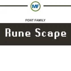 RuneScape: Free Font Download | MaisFontes