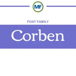 Corben Bold: Download Free Font | MaisFontes