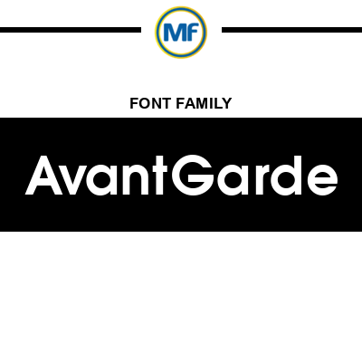 Download AvantGarde Fonts | MaisFontes