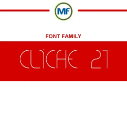 CLiCHE 21: Free Font Download | MaisFontes