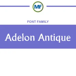 Adelon Antique Regular: Free Font Download | MaisFontes