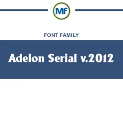 Adelon Serial v.2012 Bold Font: Free Download | MaisFontes